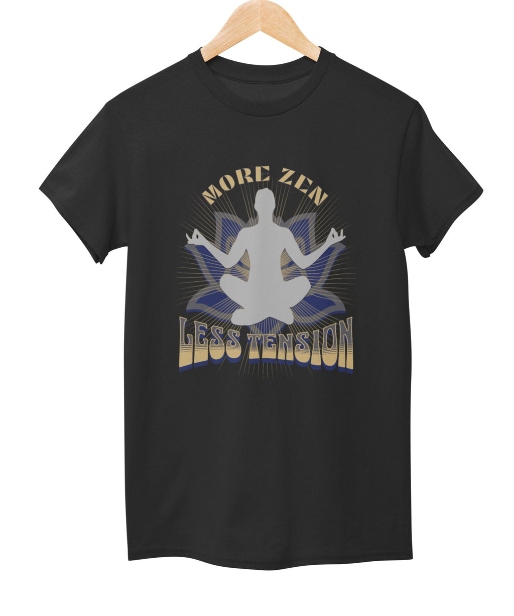 More Zen Less Tension Tee – The Fabric Fables
